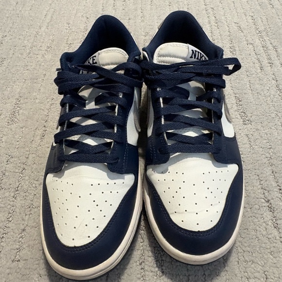 Nike | Shoes | Nike Mens Blue And White Sneakers | Poshmark